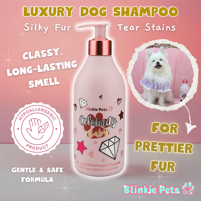 CELEBRITY BABY (Paw Malone Scent) – Luxury Shampoo for White Dogs | Ta ...
